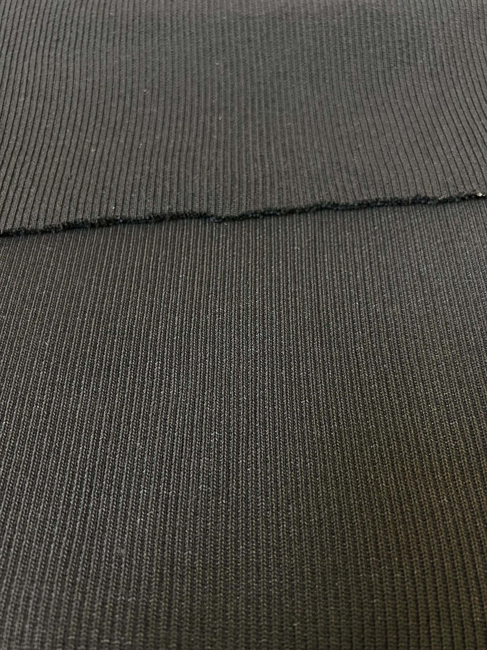 Heavy Chunky Fat Stretch Knit Ribbing Trim Fabric, Cotton Polyester ...