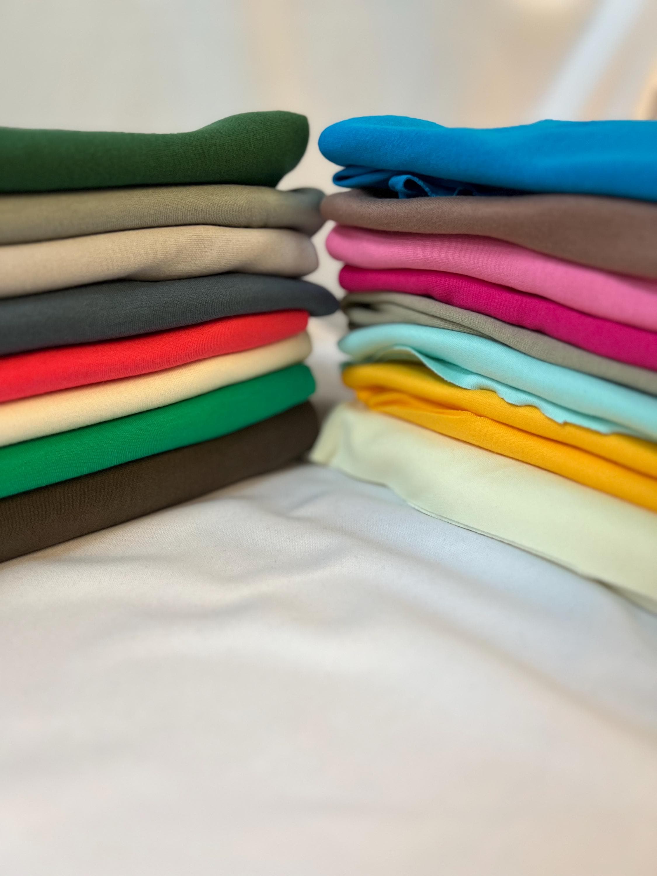 100% Cotton Knit Interlock Jersey Fabric, Knitted Combed Cotton Soft ...