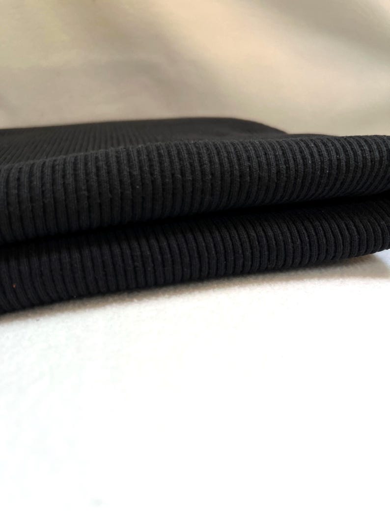 Cotton Chunky Fat Knit Luxury Rib 2 X 2 - Heavyweight Ribbing Cuffs ...