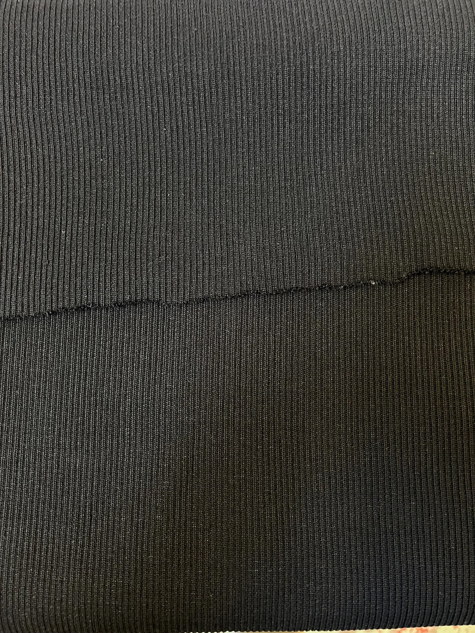 Heavy Chunky Fat Stretch Knit Ribbing Trim Fabric, Cotton Polyester ...