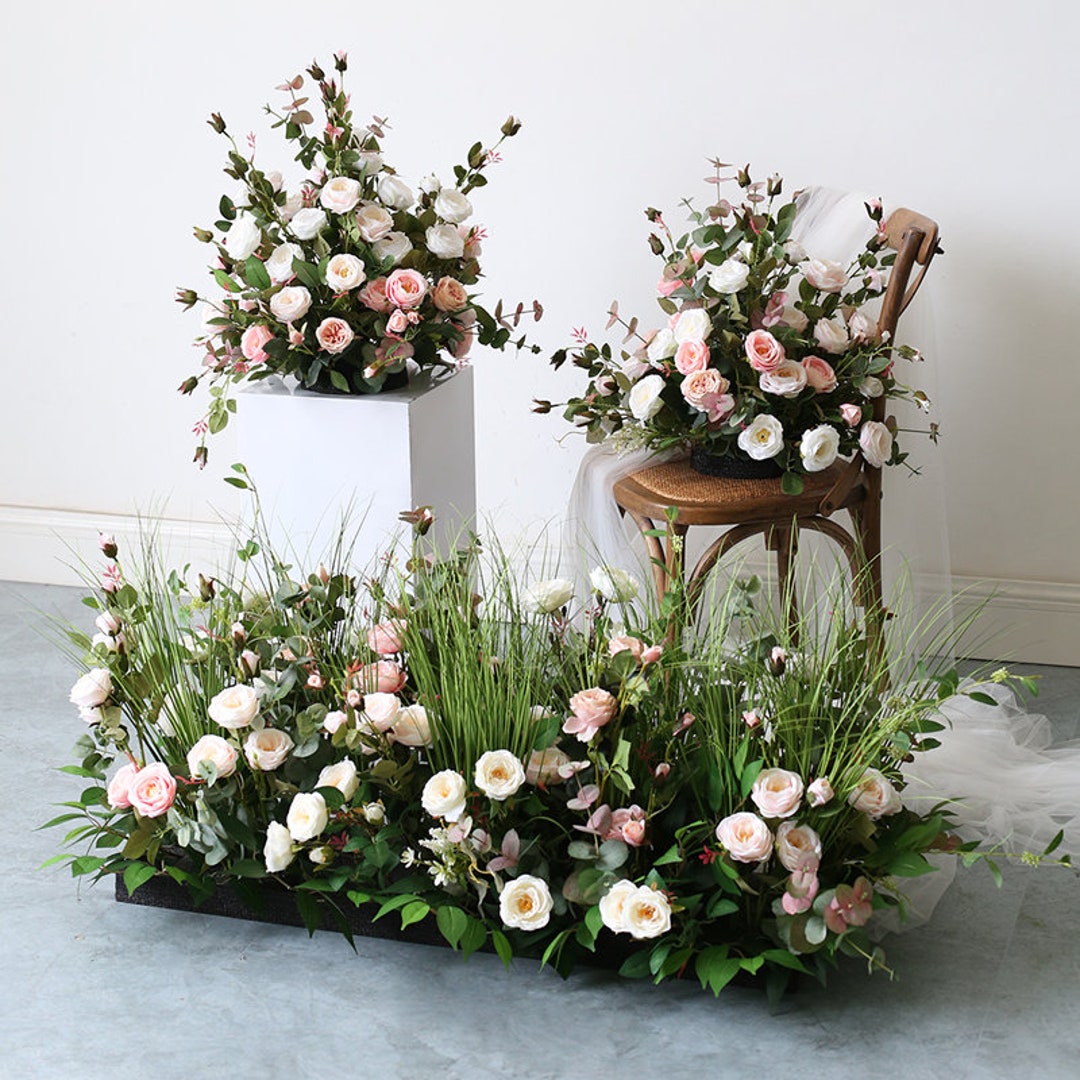 Wedding Arch Flowers ,greenery Wedding Arches for Ceremony Garden ...