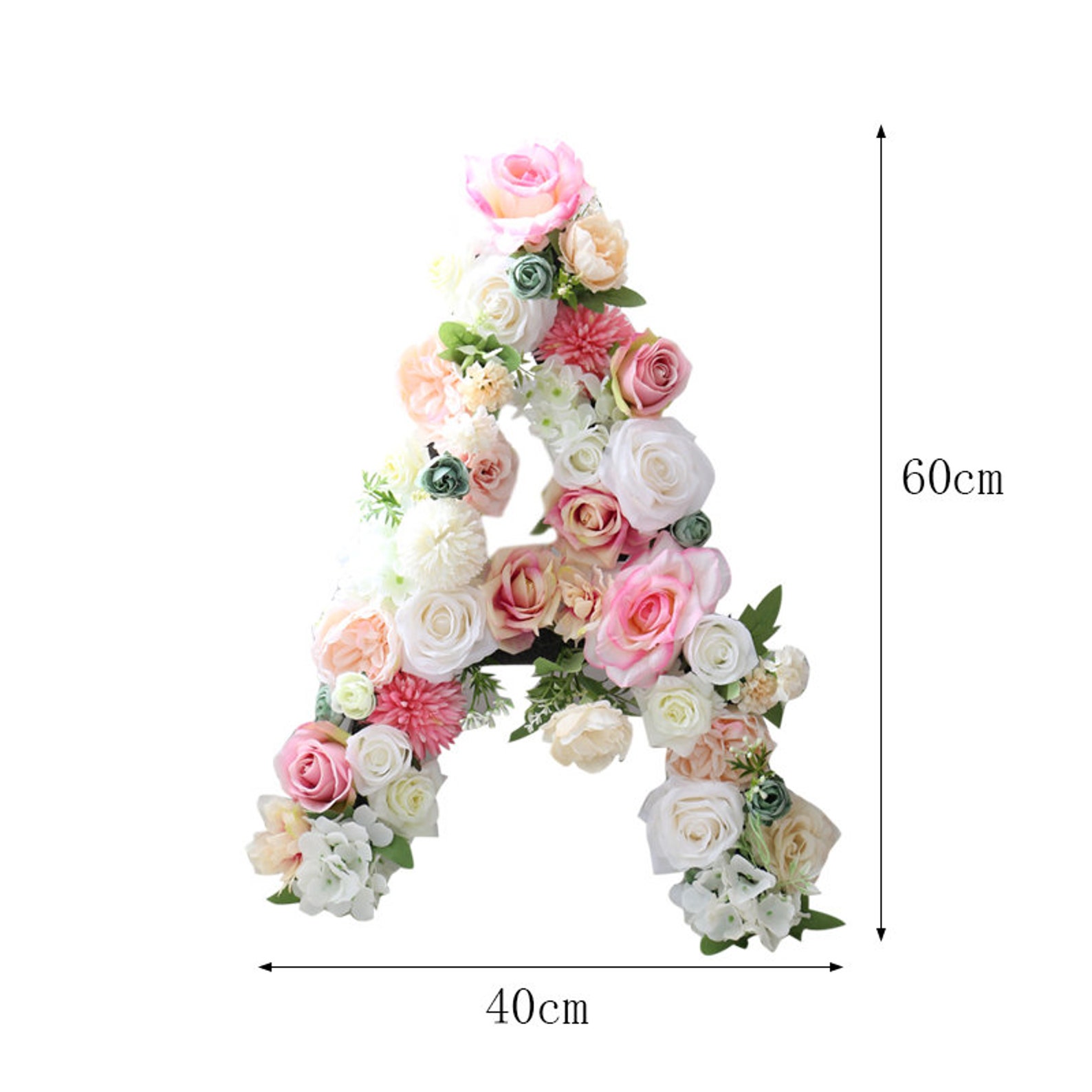 Flower Letters for Nursery Large Flower Letters Girls - Etsy