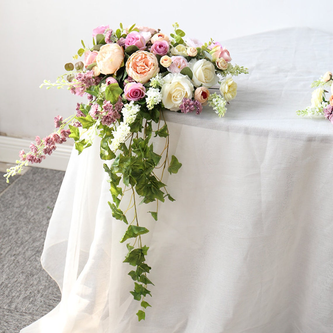 Fake Flowers Wedding Table Decoration Wedding Centerpiece Bridal Shower ...