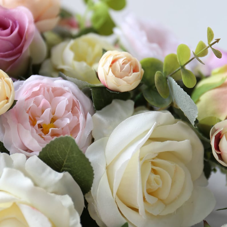 Fake Flowers Wedding Table Decoration Wedding Centerpiece | Etsy