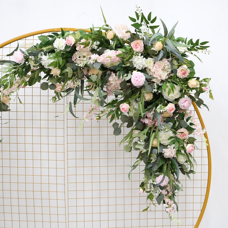 Round Arch Flower Backdrop for Photography Wedding Archway - Etsy