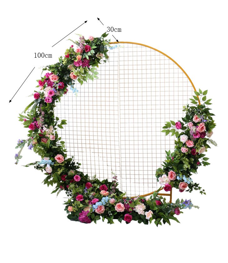 Round Arch Flower Backdrop for Photography Wedding Archway | Etsy