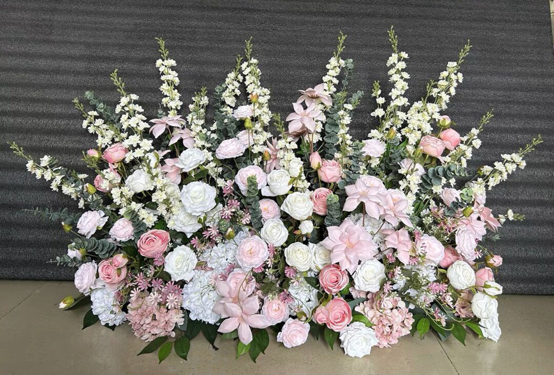 Pink Wedding Arch ,wedding Arches for Ceremony Flower Aisle Flower ...