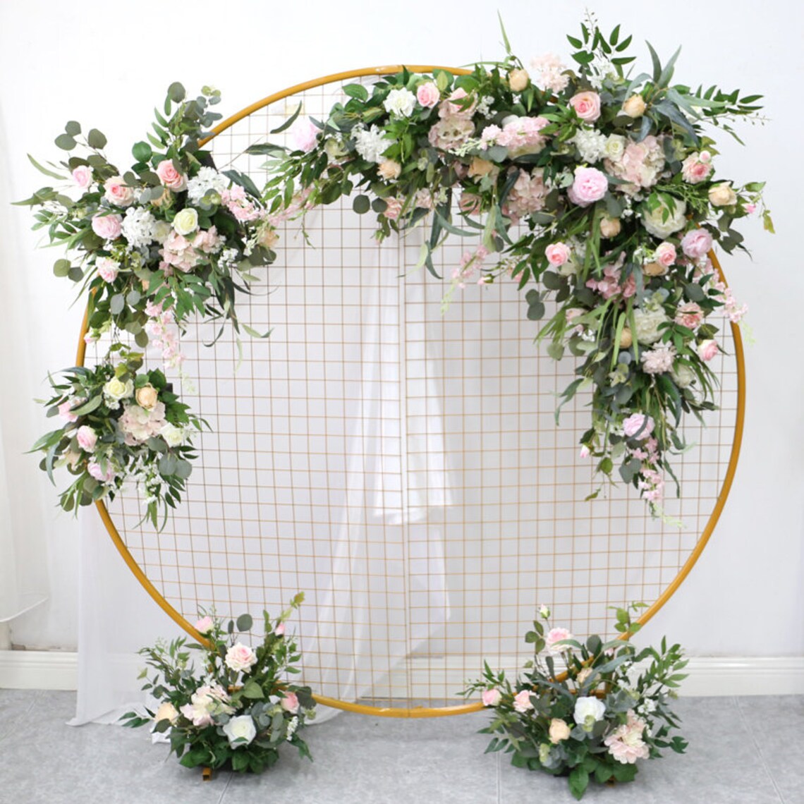 Round Arch Flower Backdrop for Photography Wedding Archway - Etsy