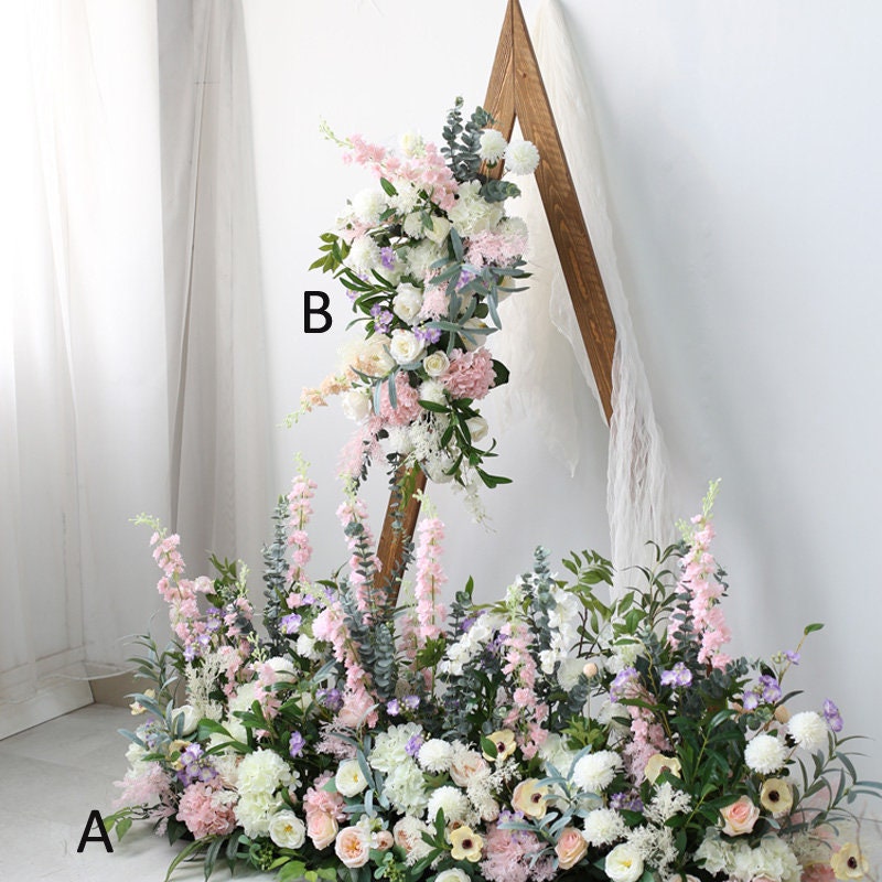 L Shaped Flower Arrangement