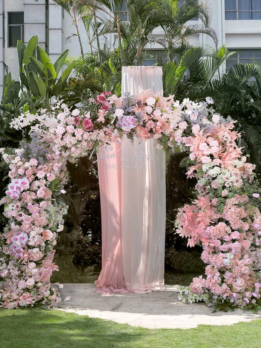 Pink Wedding Arch Ideas