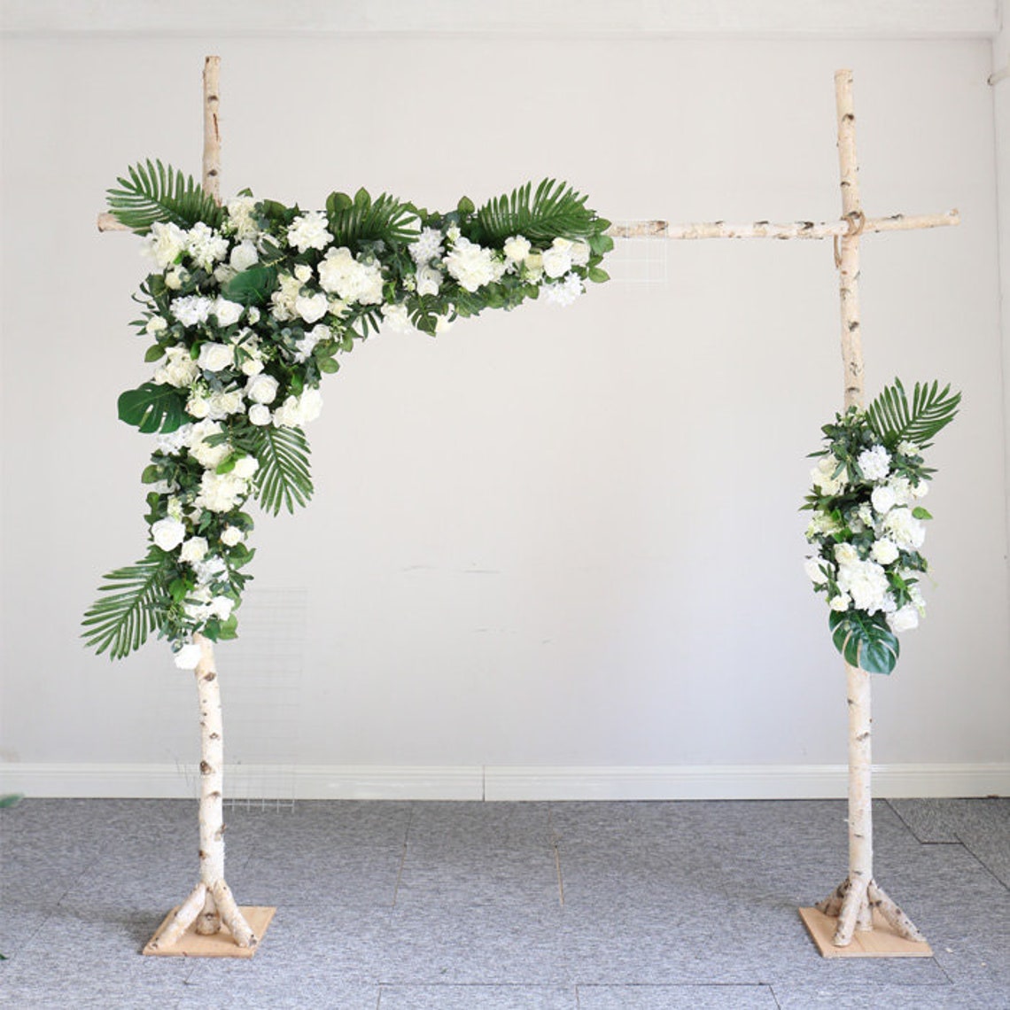 Wedding Corner Swag Backdrop Flower Table Runner Decor Corner - Etsy