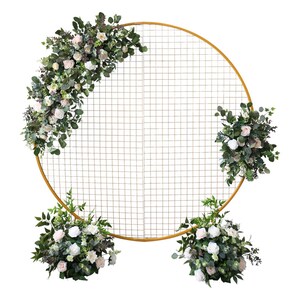 Flower Backdrop for Photography Wedding Archway Greenery Outdoor ...