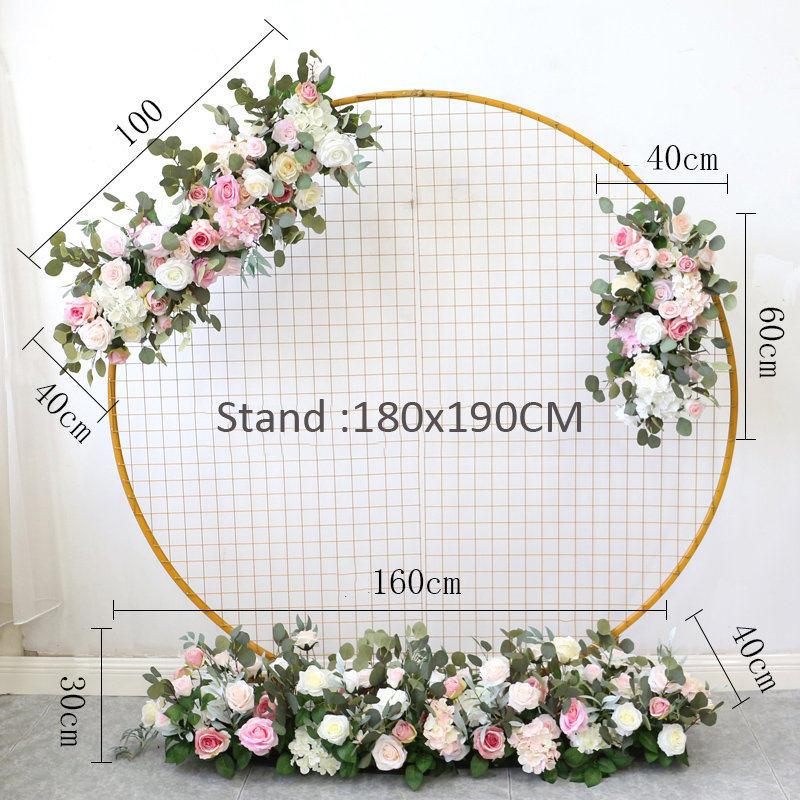 Round Arch Flower Backdrop Photography Wedding Archway - Etsy