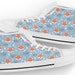 Cute Fox Shoes Kawaii Fox Sneakers Fox High Top Shoes Cute - Etsy