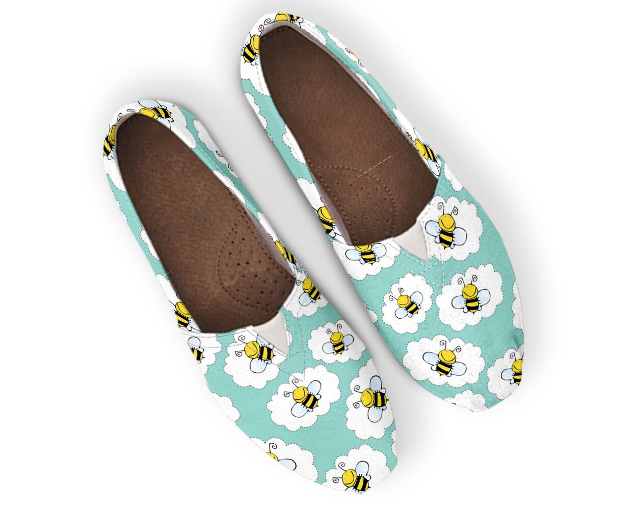 Cute Bee Womens Casual Shoes Bee Shoes Womens Shoes - Etsy
