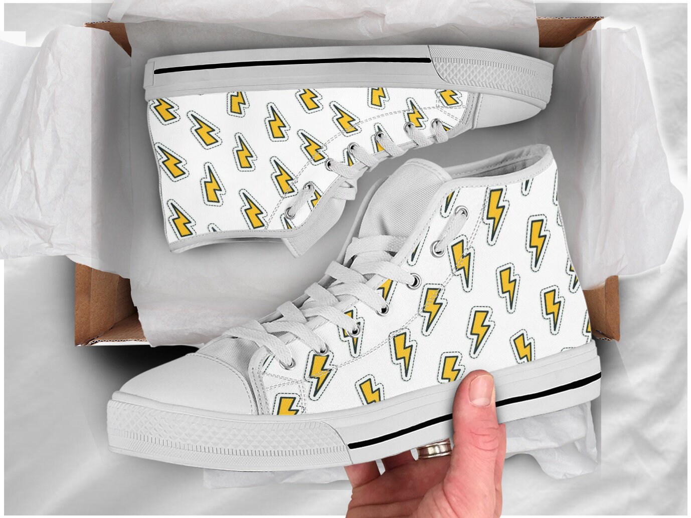 Flash Emoji Shoes Lightning Flash Sneakers Cute Shoes - Etsy