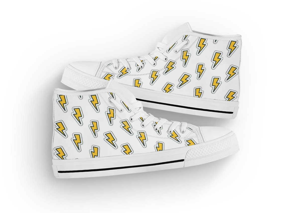 Flash Emoji Shoes Lightning Flash Sneakers Cute Shoes - Etsy