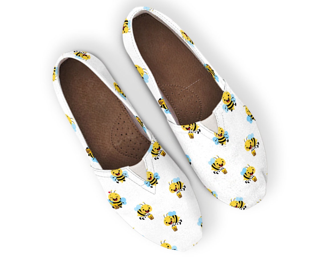 Honey Bee Womens Casual Shoes Bee Shoes Womens Shoes - Etsy