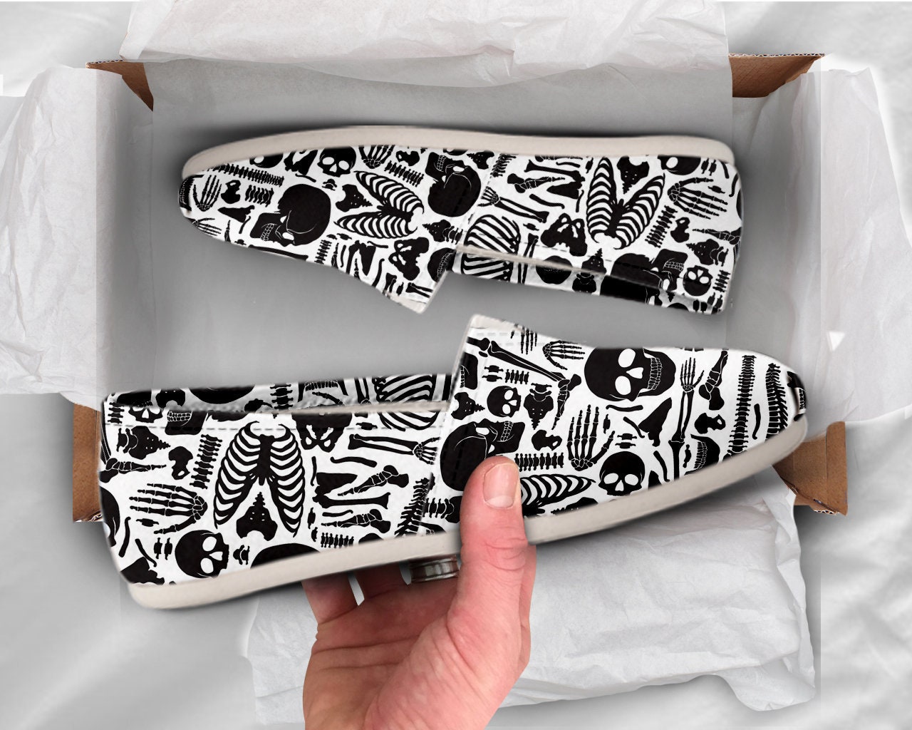 Skeleton Womens Shoes Anatomy Shoes Cute Shoes Canvas - Etsy