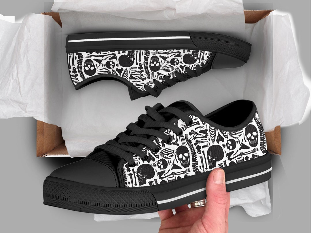 Human Bones Shoes | Skeleton Sneakers | Bones Shoes | Casual Shoes ...