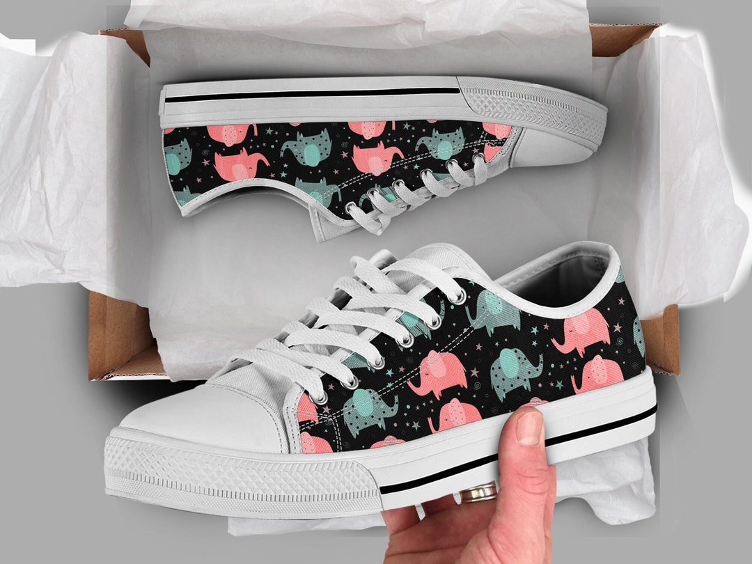 Elephant Shoes | Elephant Sneakers | Cute Shoes | Casual Shoes ...