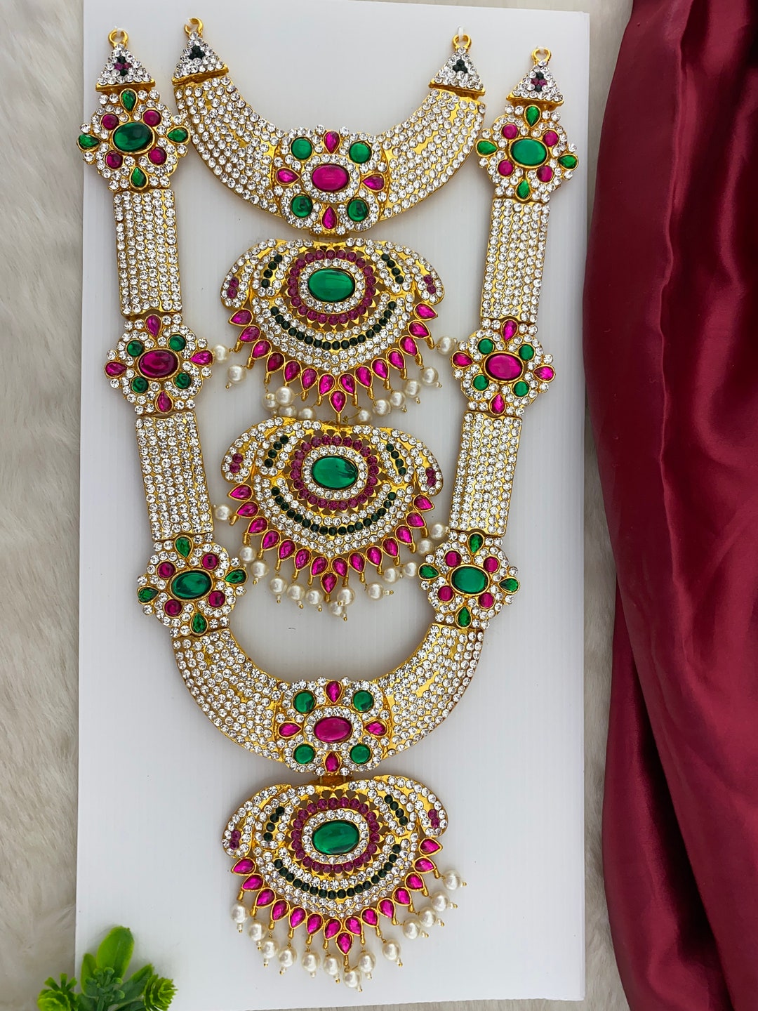 Deity Long Necklace: Divine Design for Exquisite Jewelry Ensembles ...