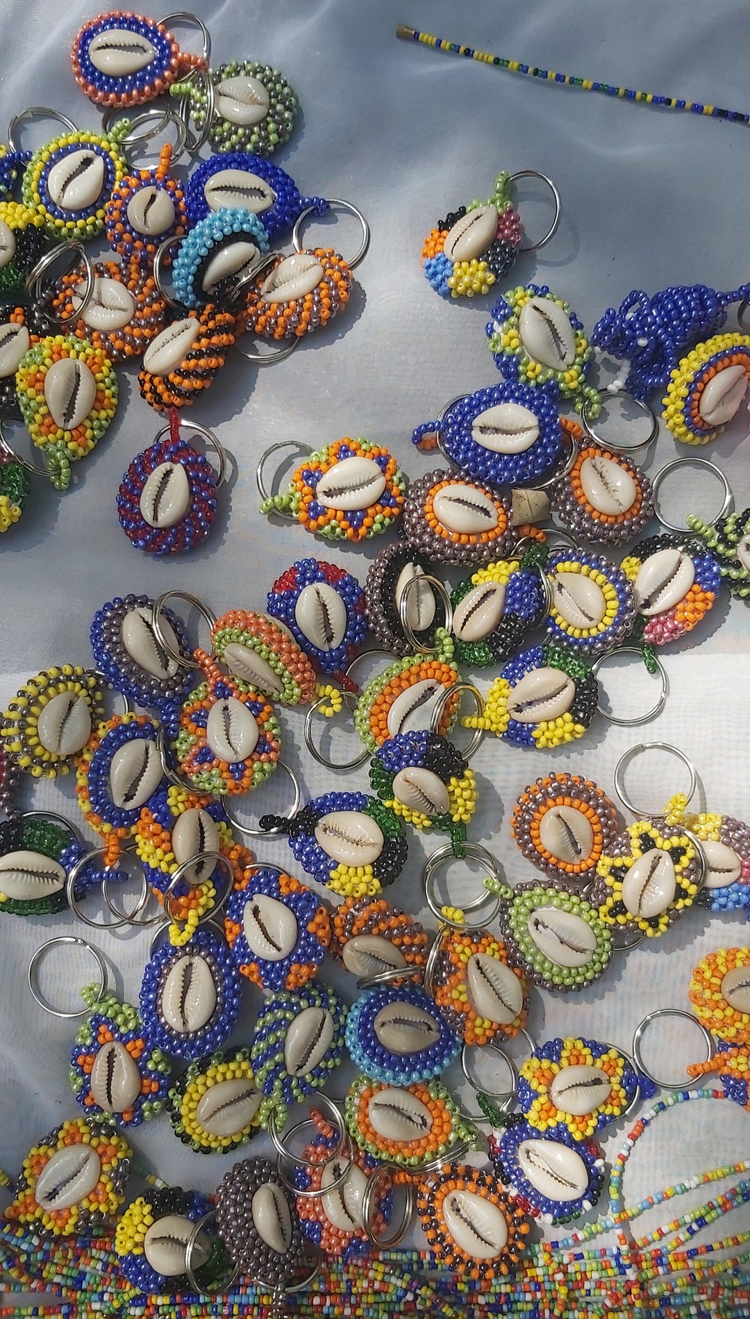 African Keychains, Kenyan Keychains, Beaded Keyholders,beaded Keychains ...