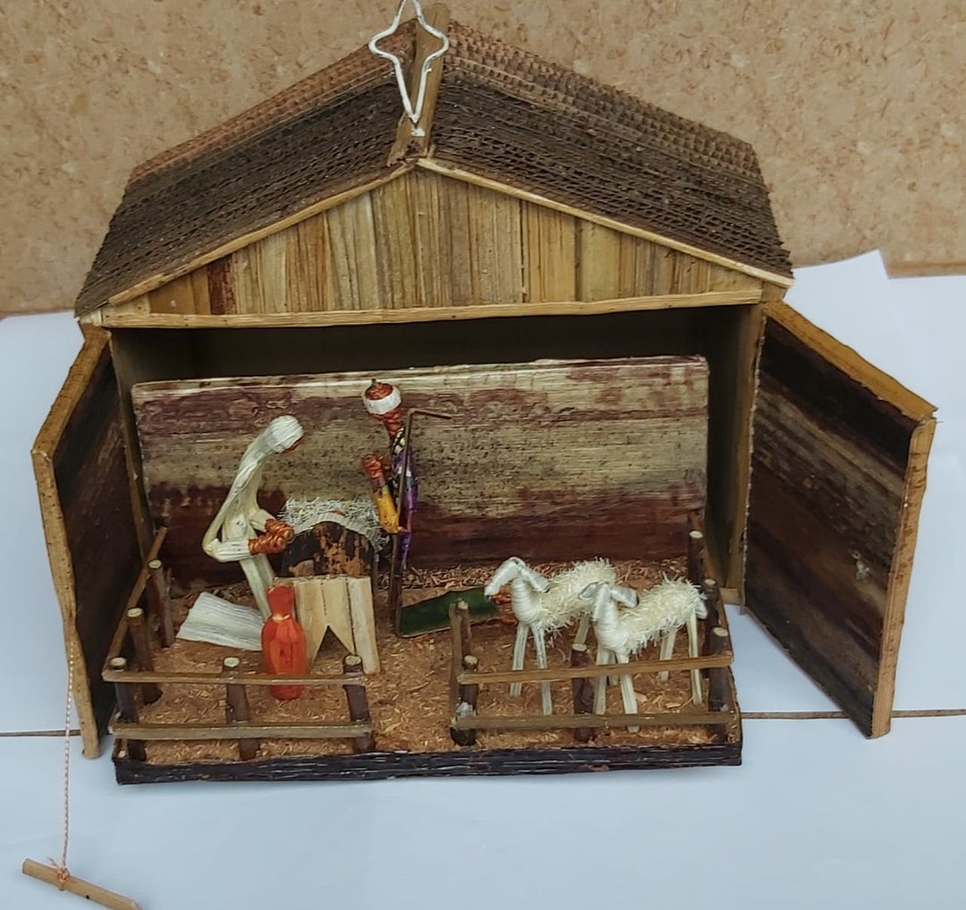 Christmas Nativity Display,african Nativity Set,kenyan Nativity Set ...