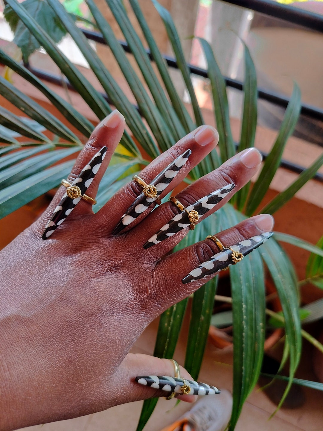 5-african Brass Rings,brass Rings,wholesale Rings,kenyan Brass Rings ...