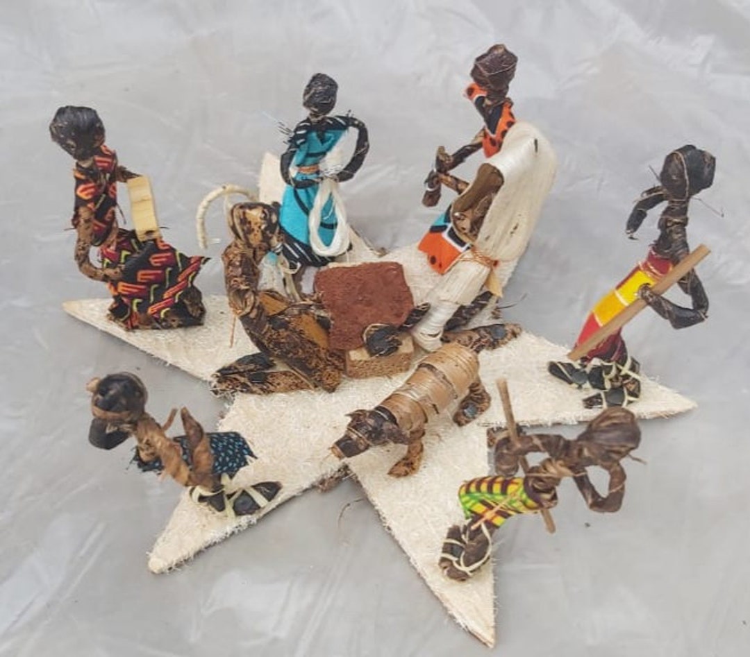 Christmas Nativity Sets Display,african Nativity Set,kenyan Nativity ...