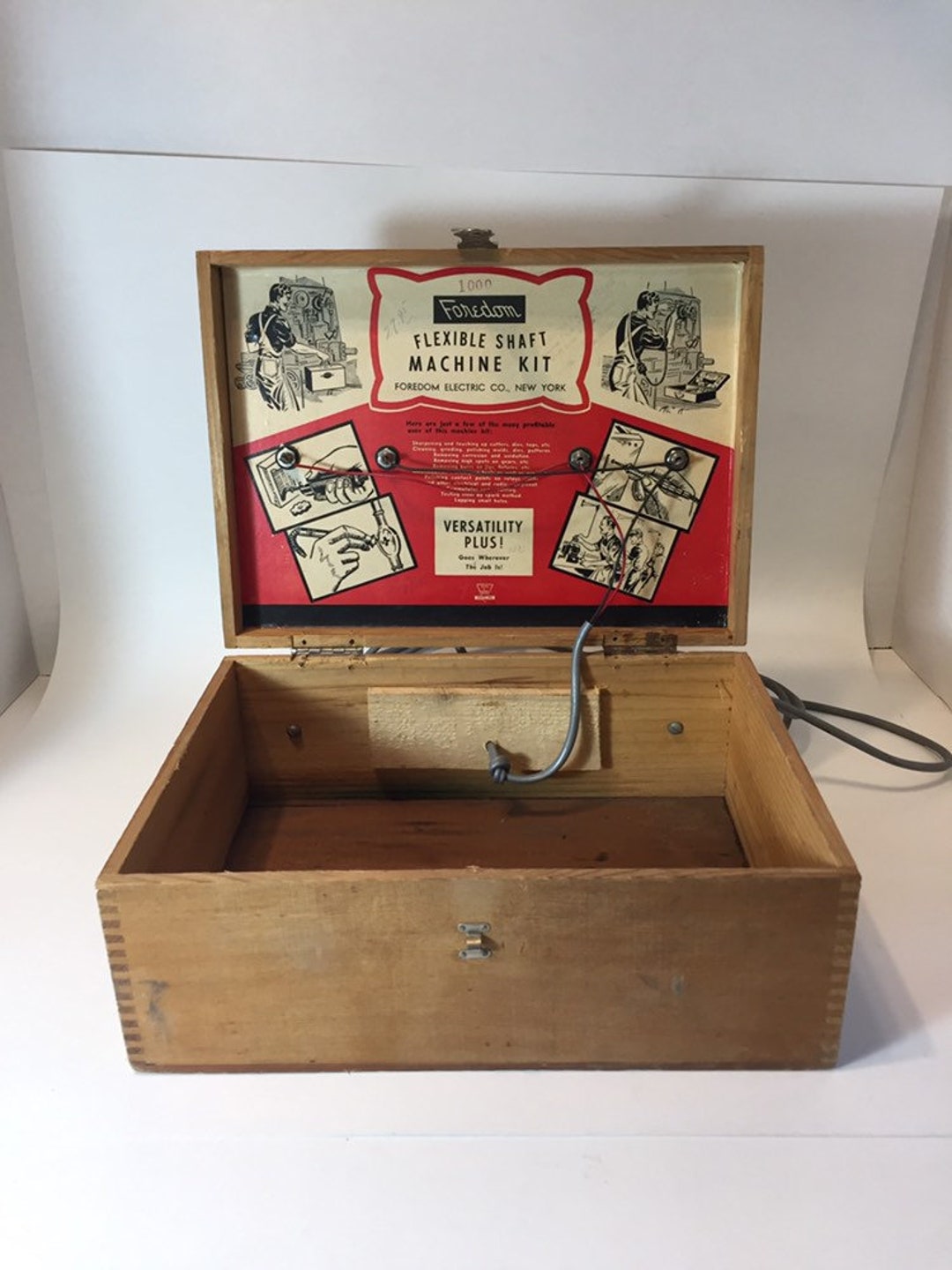 Vintage Foredom Flexible Shaft Machine Kit Box - Etsy