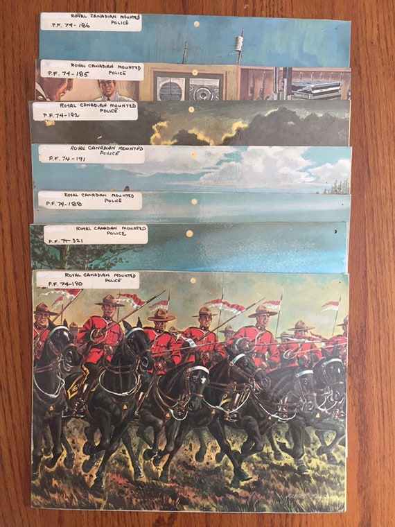 Vintage RCMP Colour Photos From the U of S Education Library / - Etsy