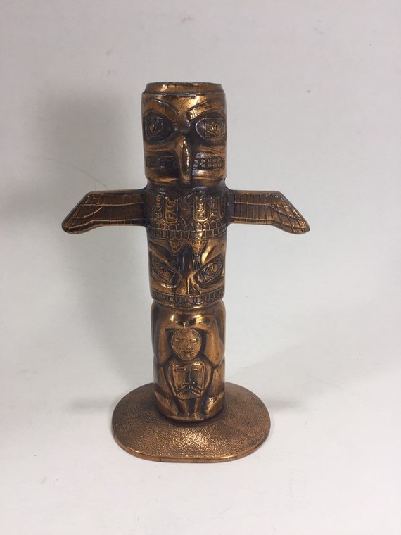Metal Totem Pole Bank - Etsy