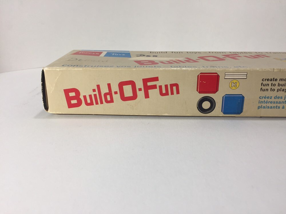 1965 Build-o-fun by Tupper Toys - Etsy