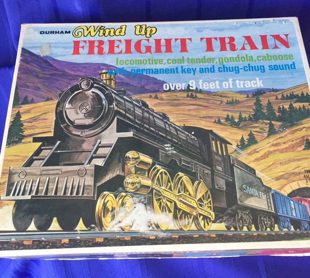 Durham Windup Freight Train - Etsy