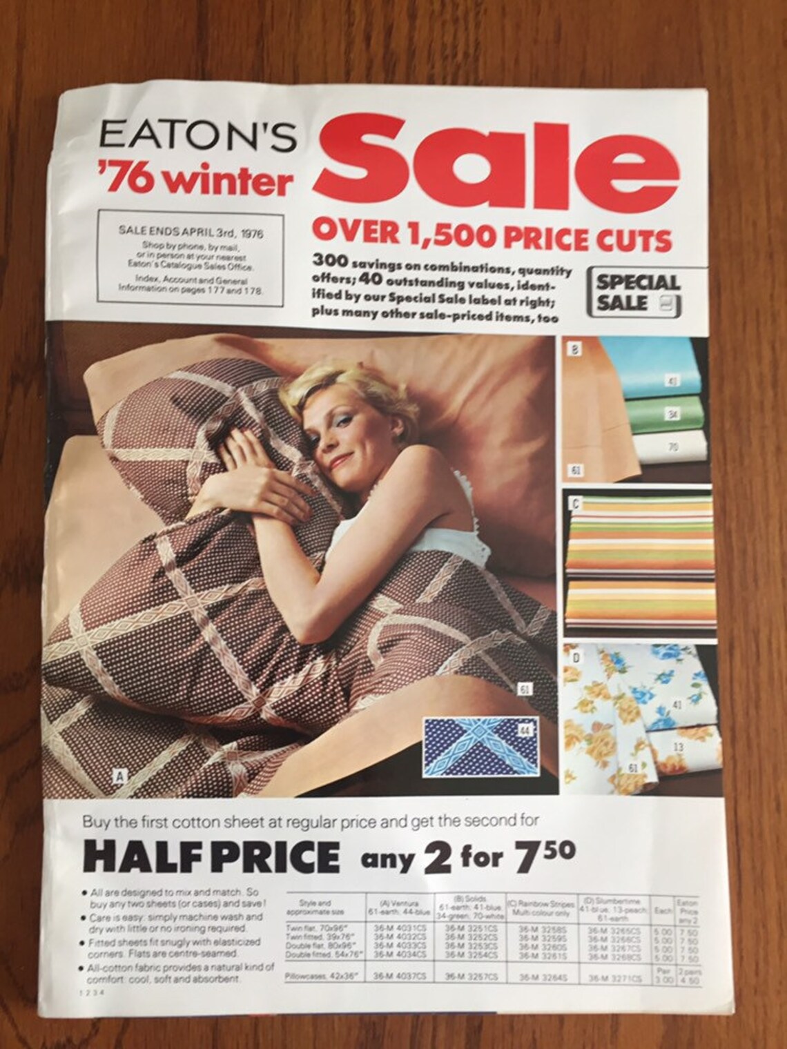 1976 Eaton's Winter Sale Catalog - Etsy
