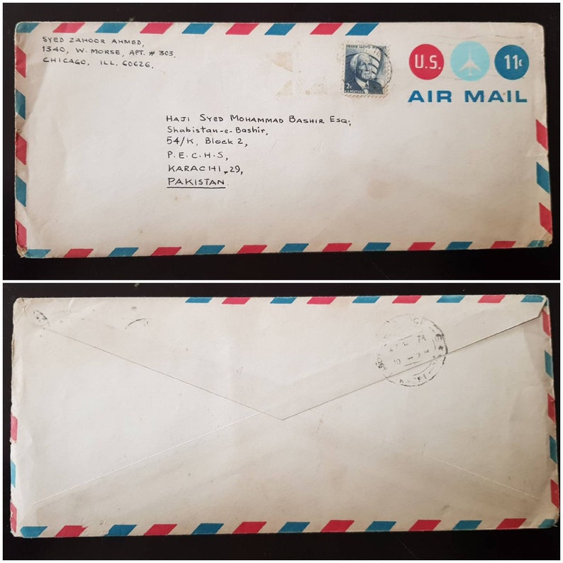 USA Postal Stationery Cover Air Mail Letter. Various - Etsy
