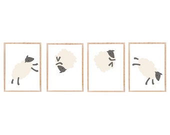 Lamb Nursery Print Lamb Art, Nursery Art, Farmhouse Decor, Printable ...