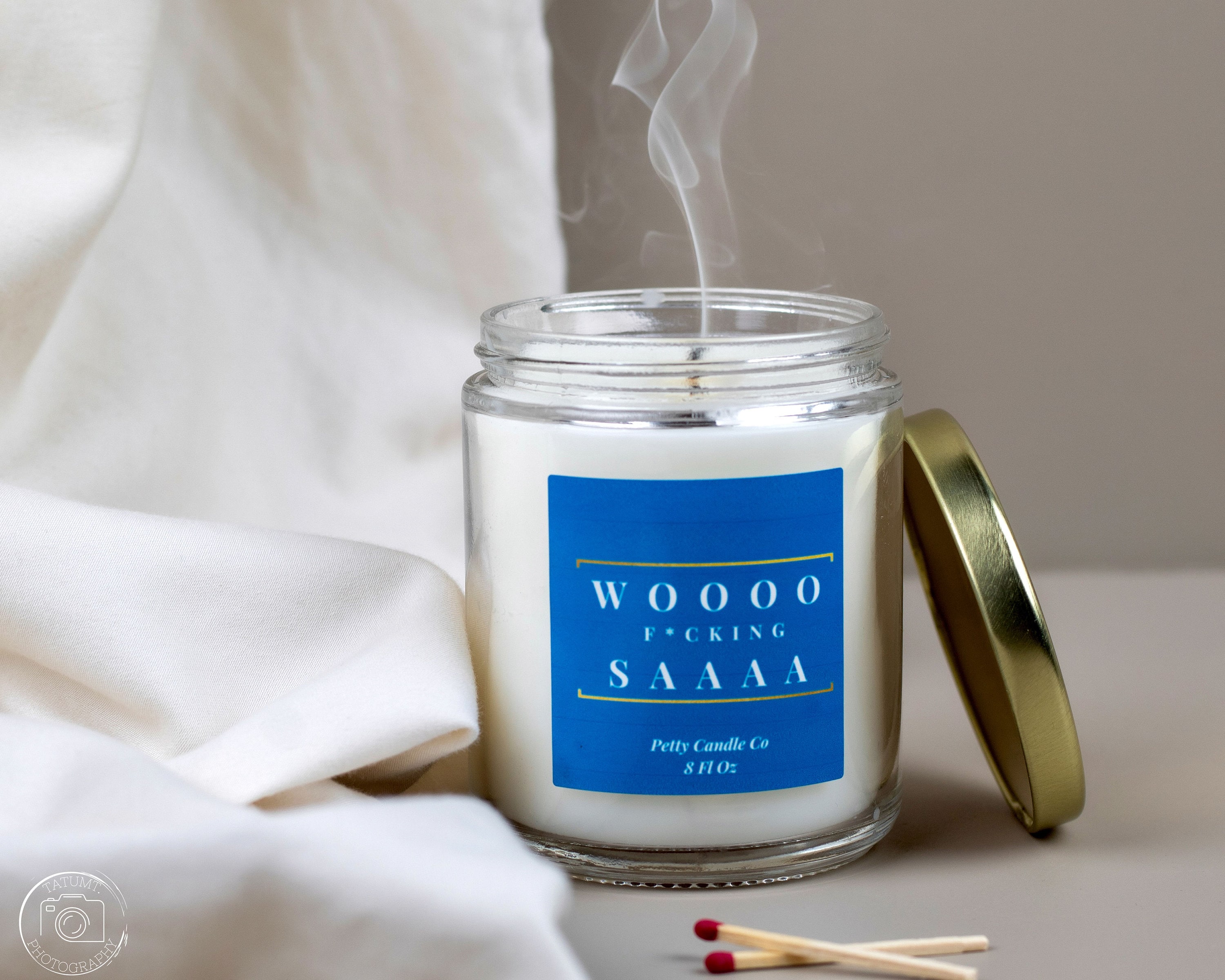 Whoooo F*cking Saaaa ~stress Relief Candle ~ Aromatherapy~funny Candle ...