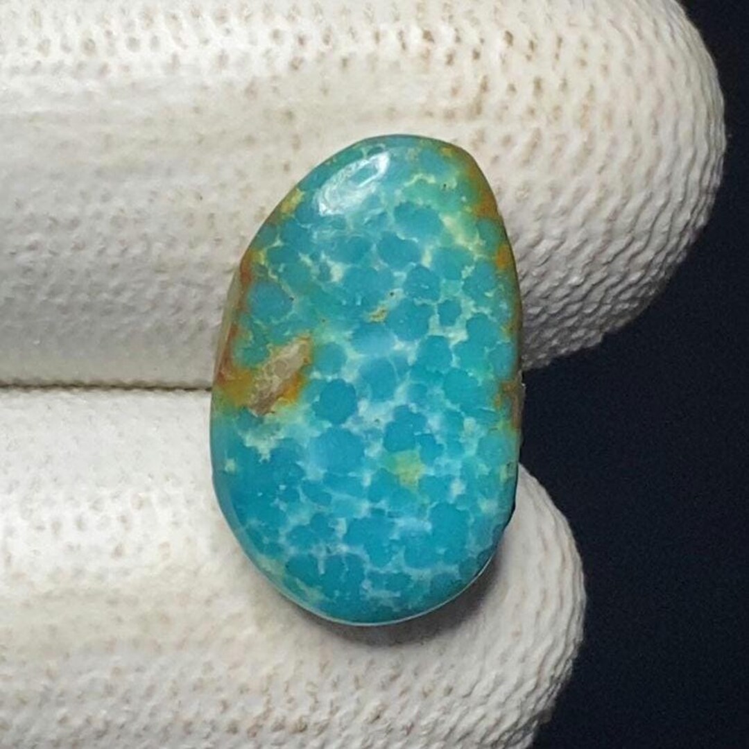 Arizona Natural Turquoise Cabochon Shape Fancy Loose Gemstone Size ...