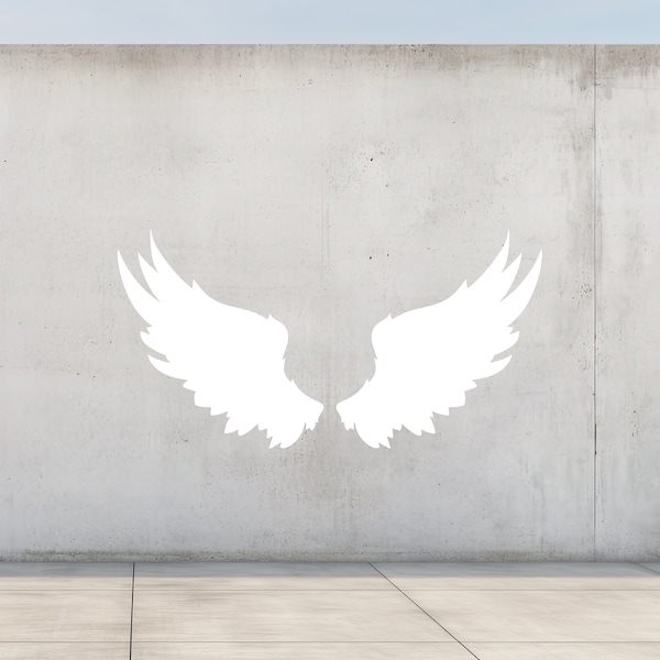 Angel Wings Wall Decal - Etsy