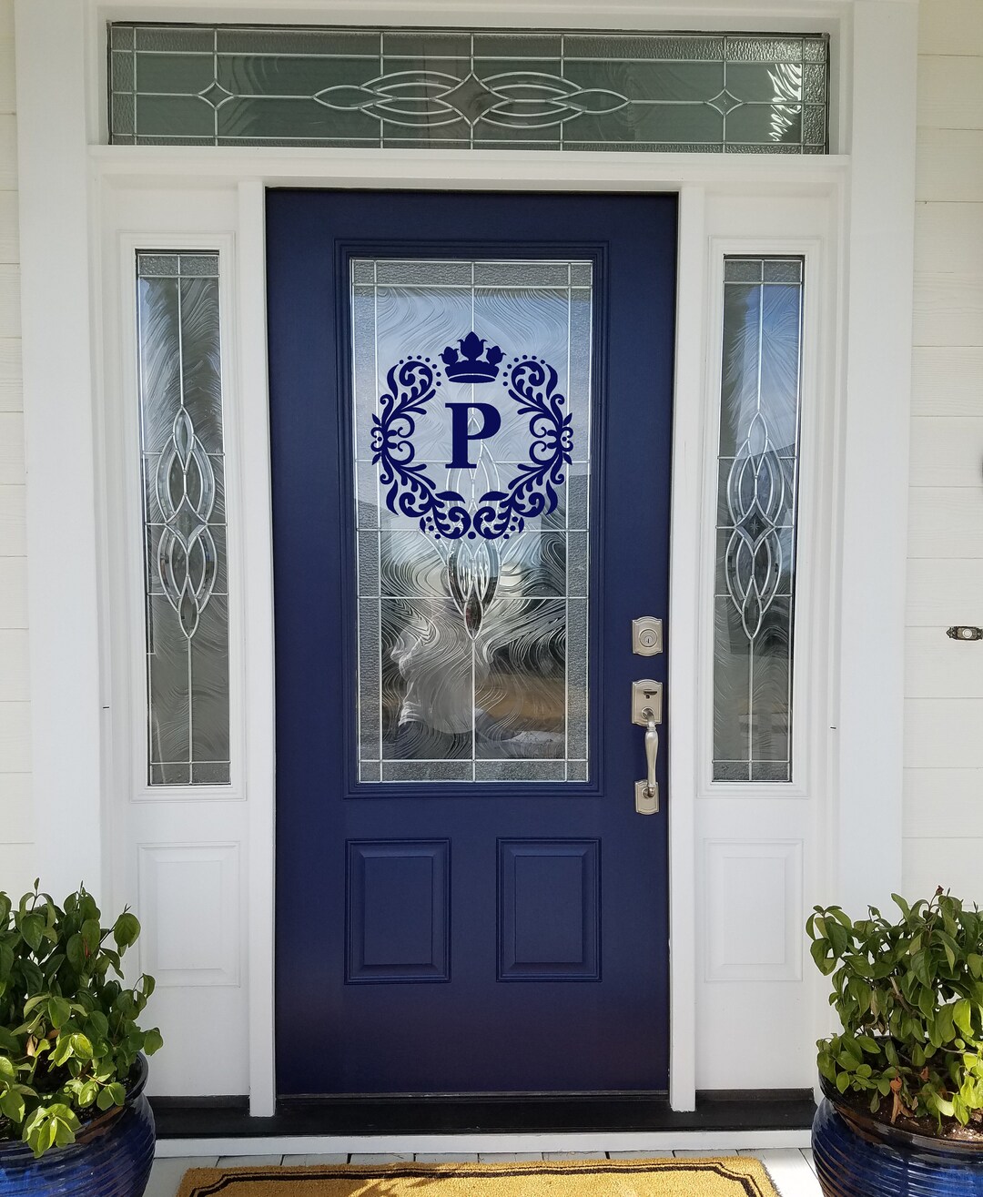 Custom Front Door Decal - Etsy
