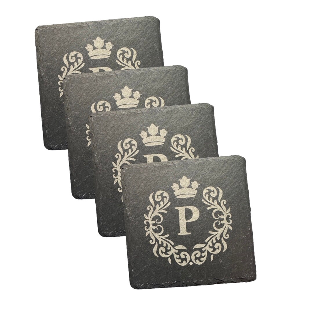 Custom Engraved Stone Coasters - Set of 4 Housewarming Gift - Etsy
