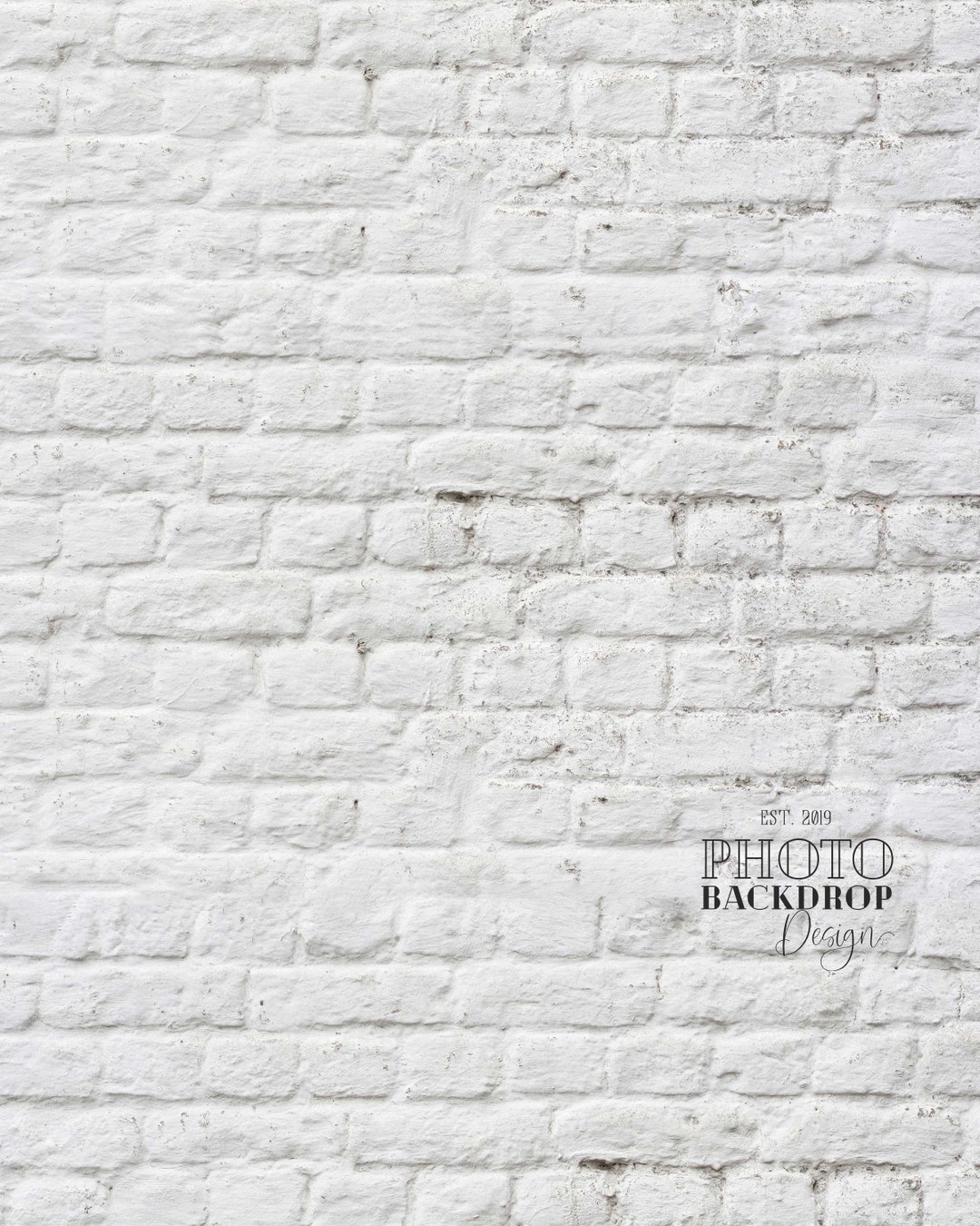 Vinyl Photography Backdrop 3x4 White Bricks for Product, Flat Lay ...