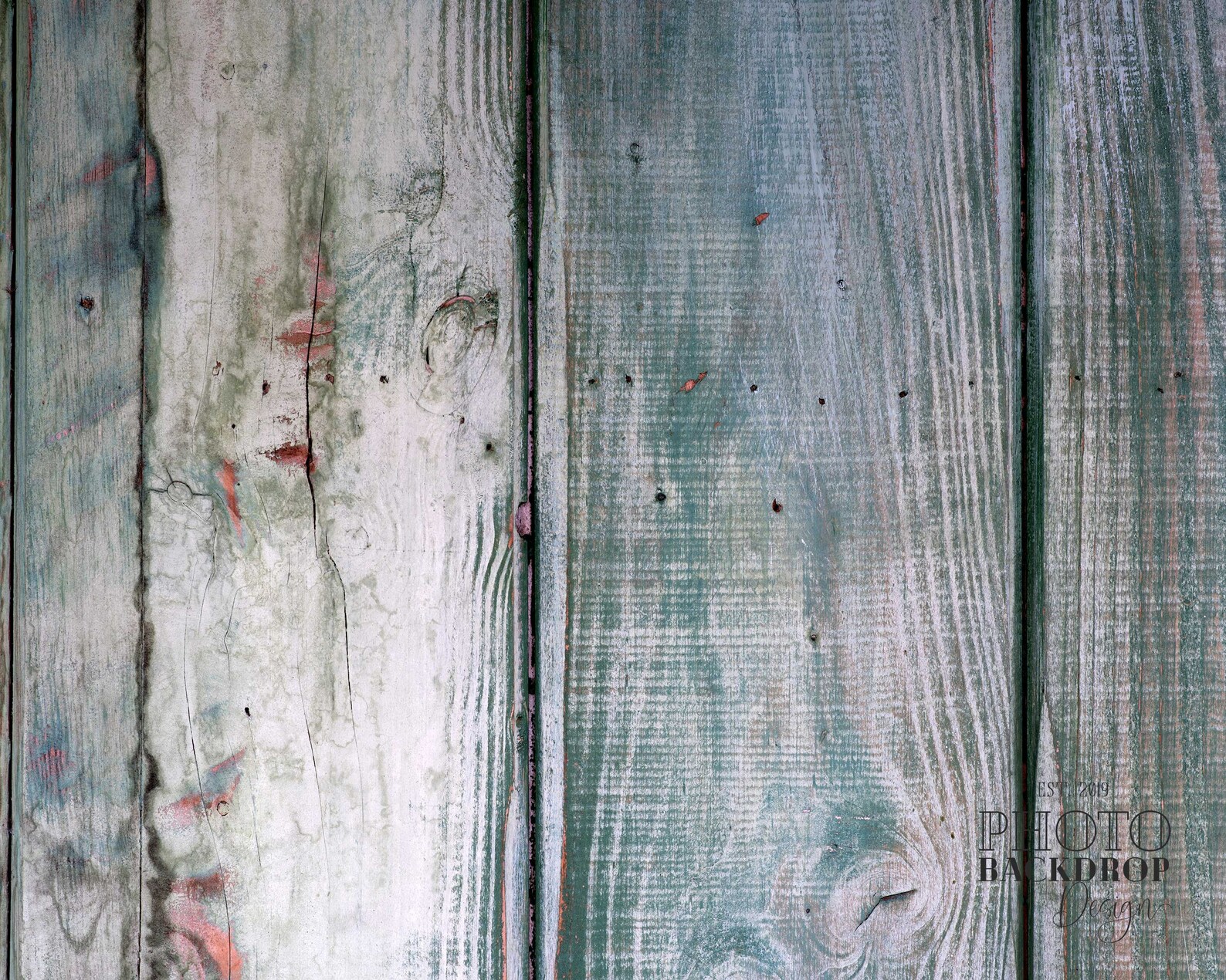 Light Blue Rustic Wood Vinyl Photography Backdrop for Product, Flat Lay ...