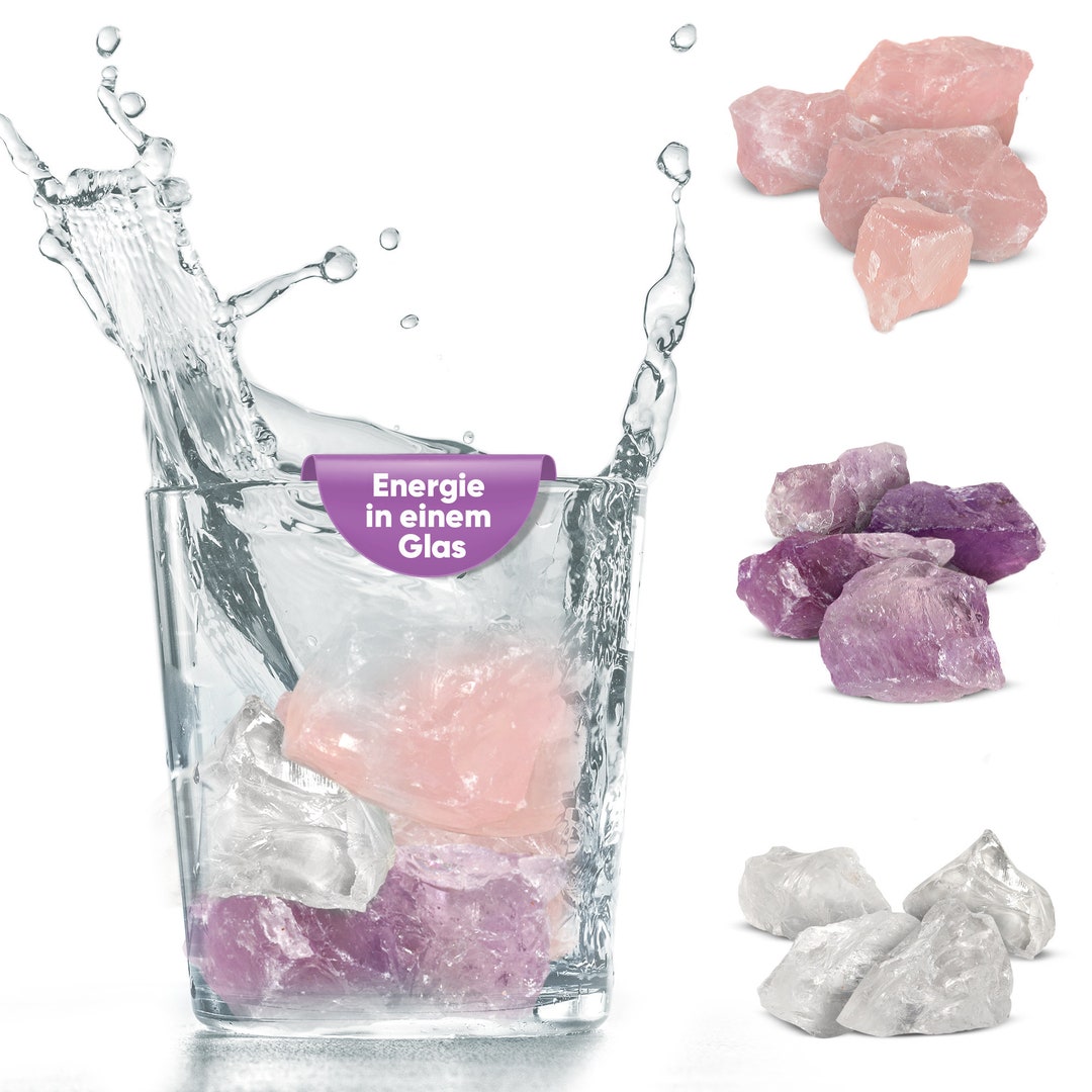 Water Stones Basic Set for Water Revitalization | Premium Crystals for ...