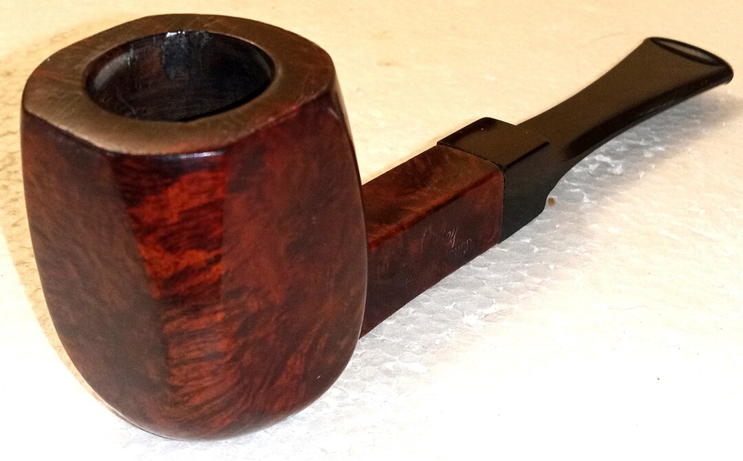 Vintage 1960's JOBEY 460 Hand Rubbed Briar 4-SQUARE Estate Pipe NICE ...
