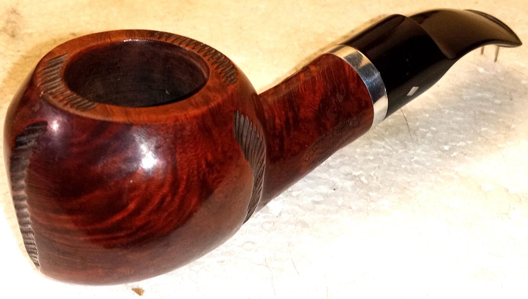 Vintage 1940's-50's LHS 23 Purex Squat Fat BULLMOOSE Estate Pipe ...