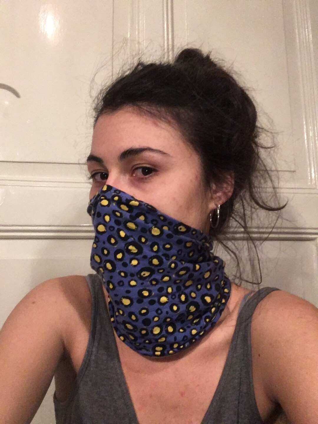 Self-sewn Seamer Scarf. Also Usable as Mouth-nose Protection. - Etsy