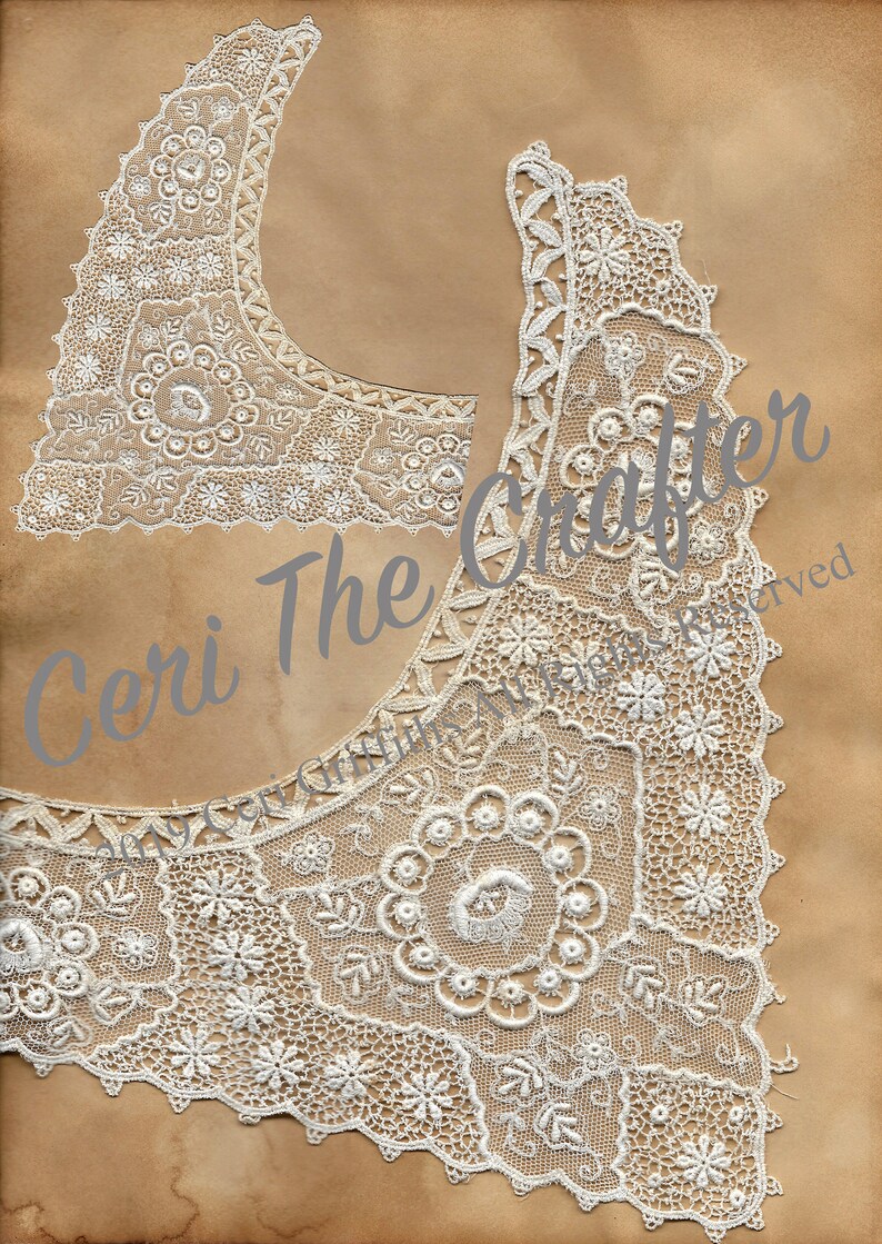 Vintage Lace Kit 2, Digital Download, Printable, Great for Journal ...